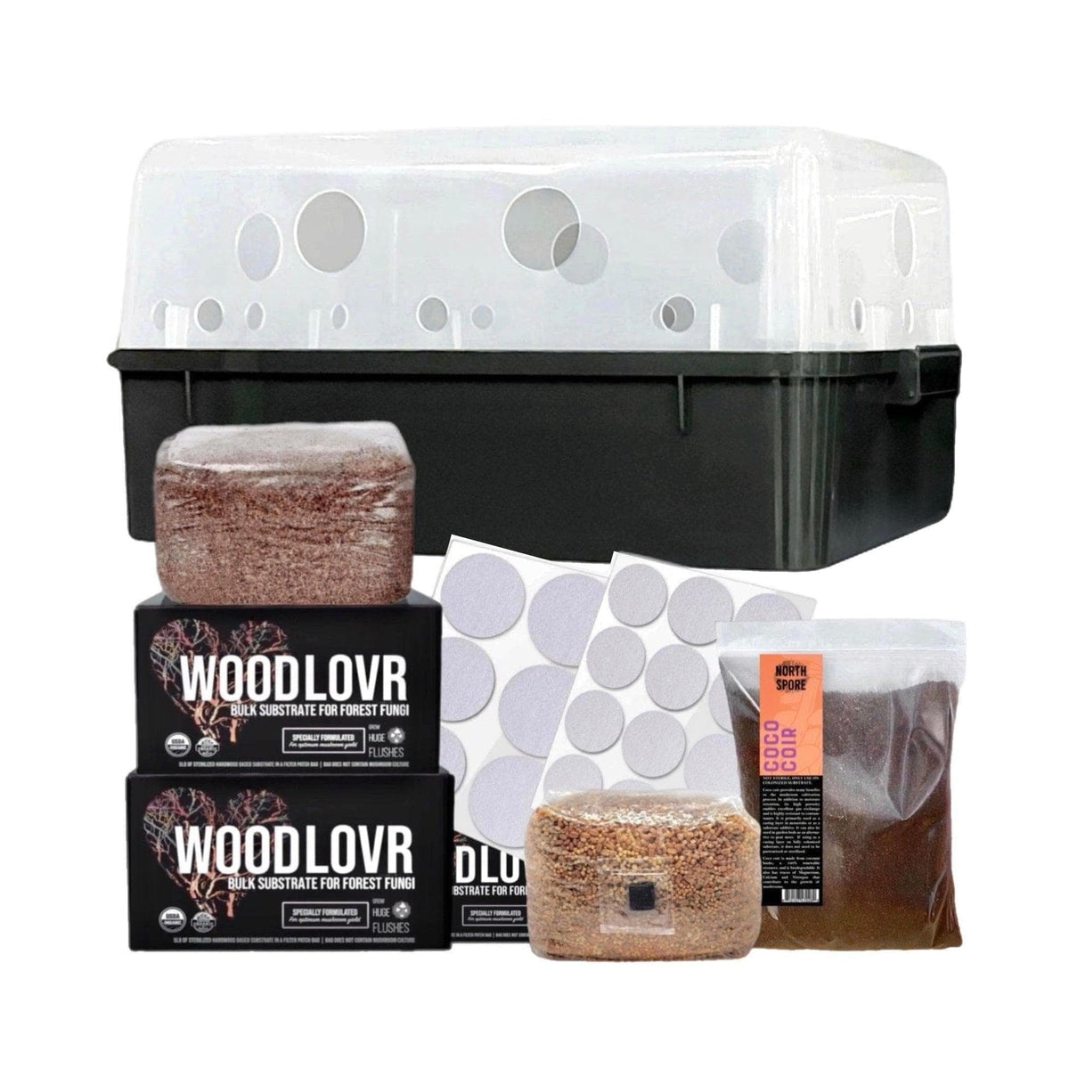 Boomr Bin Monotub Mushroom Grow Kit | North Spore