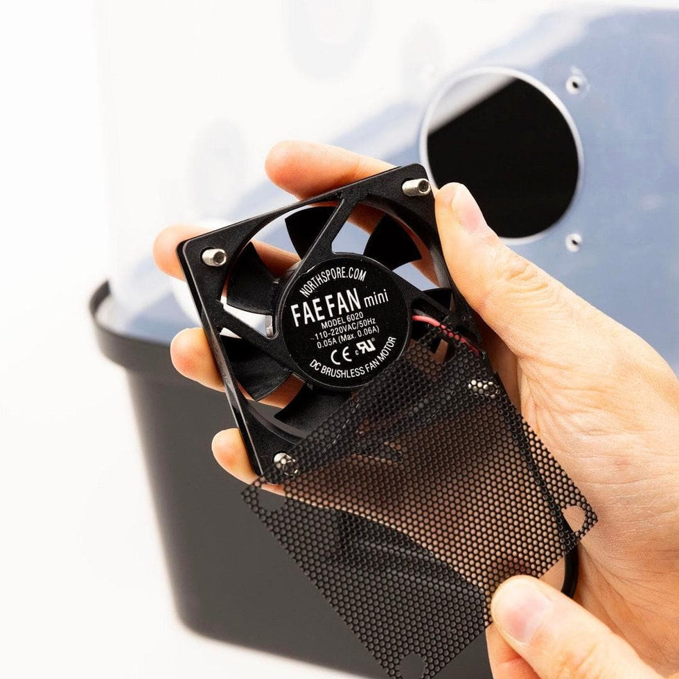 Monotub Fan Kit | FAE Fan Mini with Power Controller – North Spore