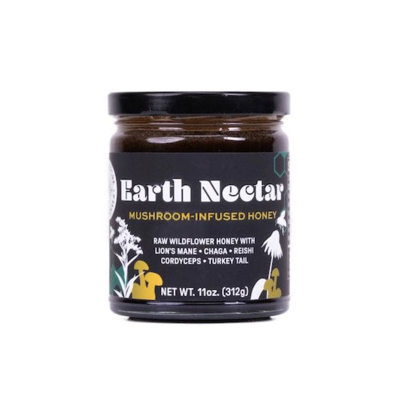 Earth Nectar: Mushroom-Infused Wildflower Honey – North Spore