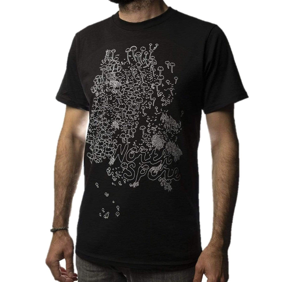 Mushroom Shirts | Bioluminescent Fungi T-Shirt – North Spore