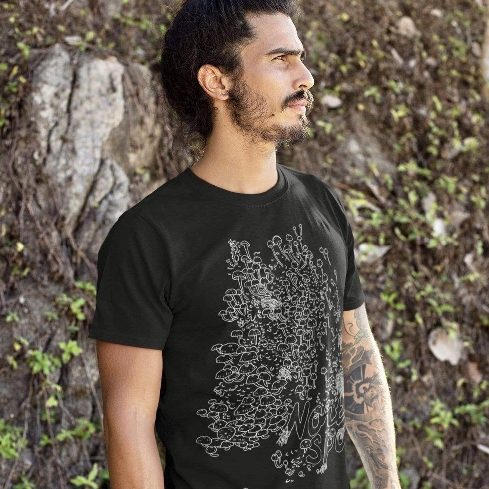 Mushroom Shirts | Bioluminescent Fungi T-Shirt – North Spore