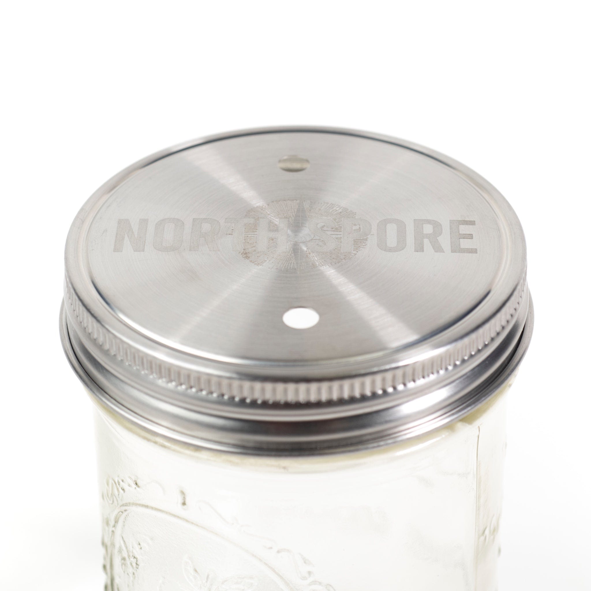 6 pc. 'Wide Mouth' Culture Jar Lid with Port & Filter – North Spore