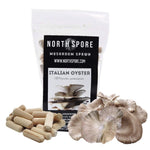Blue Oyster Mushroom Plug Spawn | Grow on Logs, Totems & Stumps – North ...